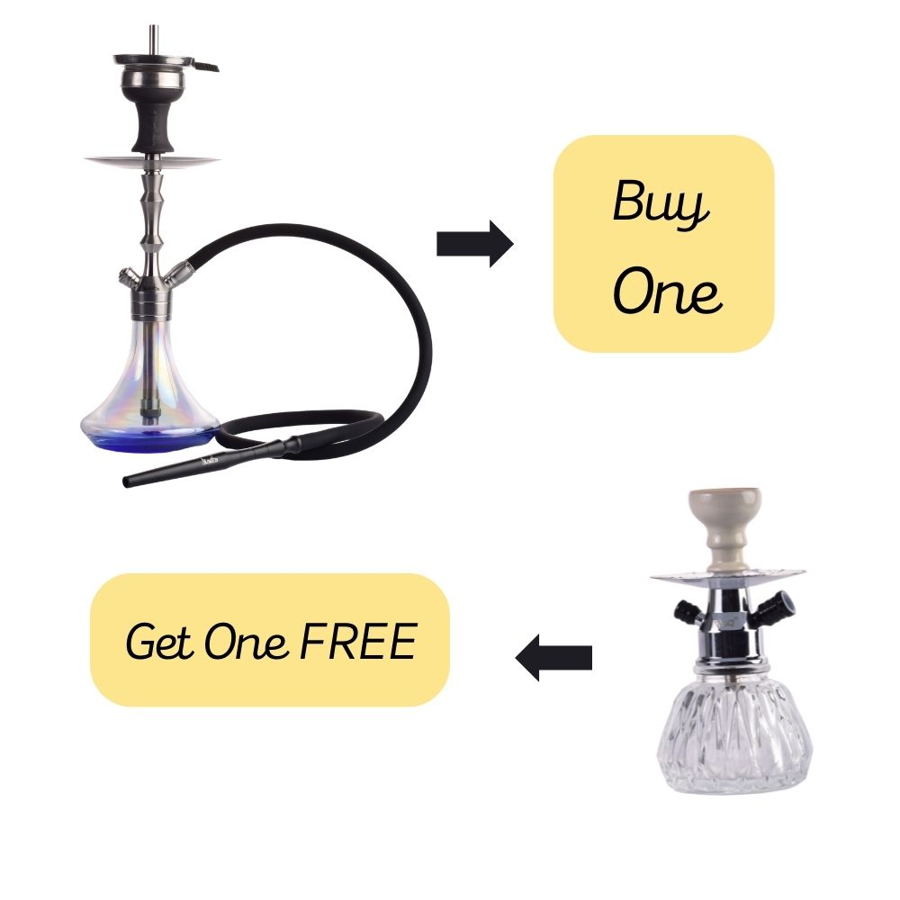 Aladin MVP 360 Hookah + MYA Heera (Buy 1 Get 1 FREE) – shopdop.in