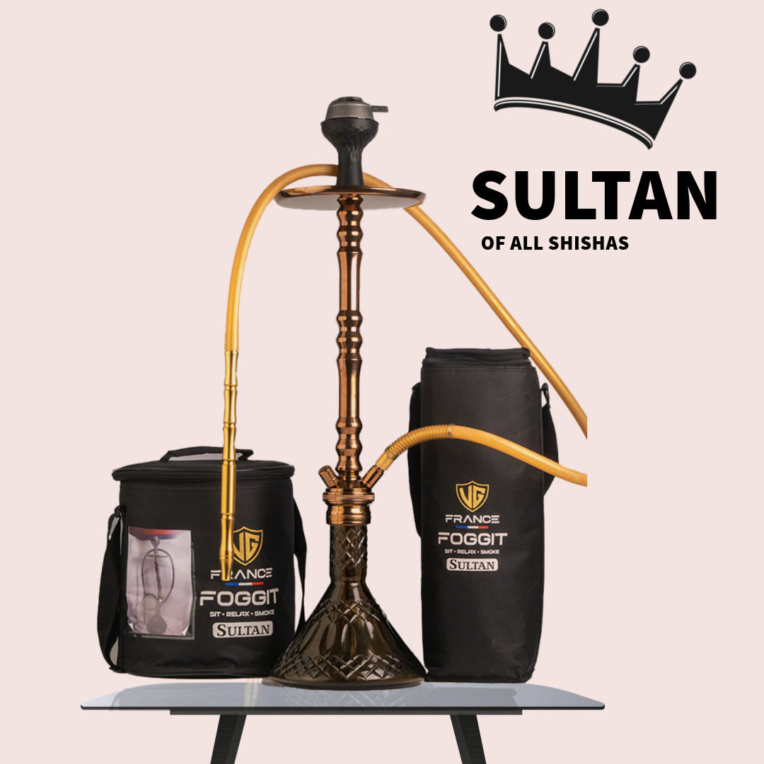 vg France Sultan Hookah with 2 bags | Height : 3ft. | Long Shisha ...