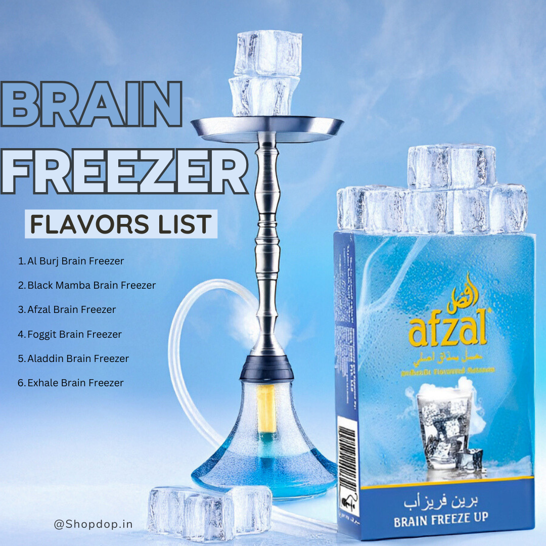 Brain Freezer Hookah Flavors List – shopdop.in