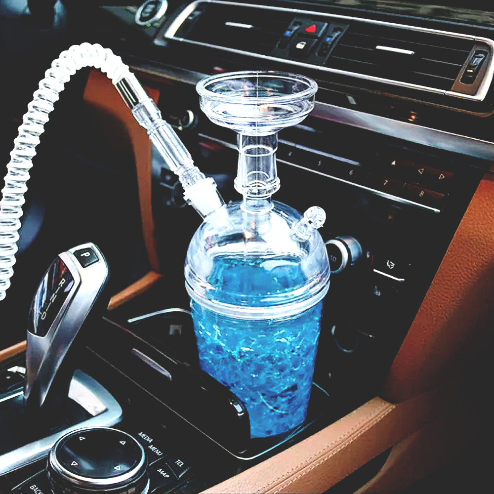 Buy Car Hookah, Acrylic Unbreakable Hookah (Easy to Pack & Use ...