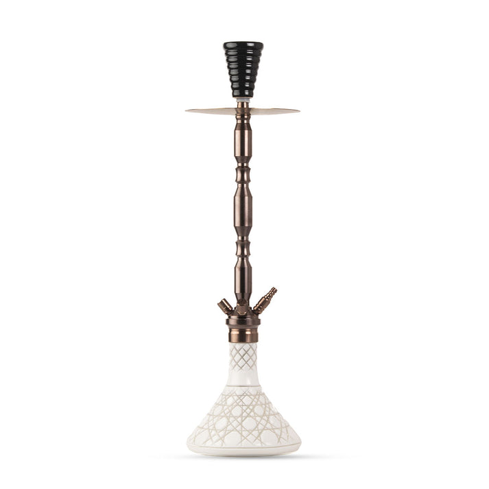 Buy COCOYAYA King Series Hookah - Bronze Stem (White Base) – shopdop.in
