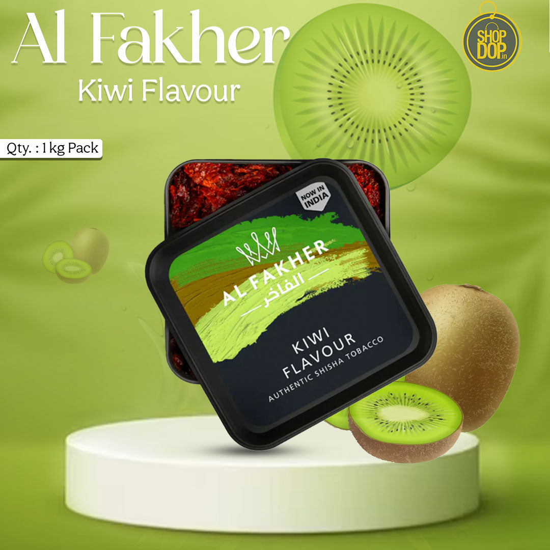 Buy Al Fakher Kiwi Hookah Flavor - 1kg Bucket – shopdop.in