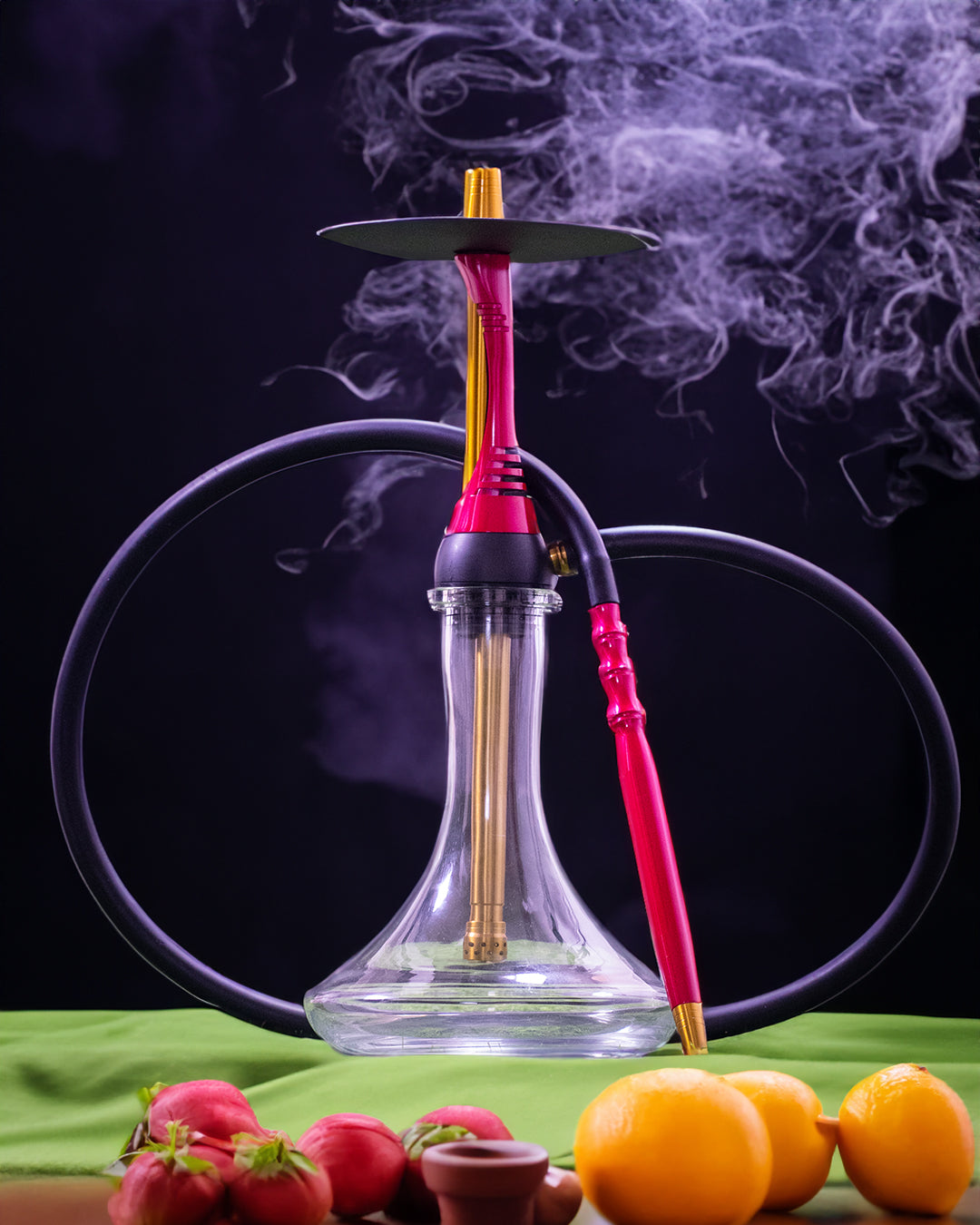 Buy Alpha MS Hookah - Red | Best Selling Shisha – shopdop.in