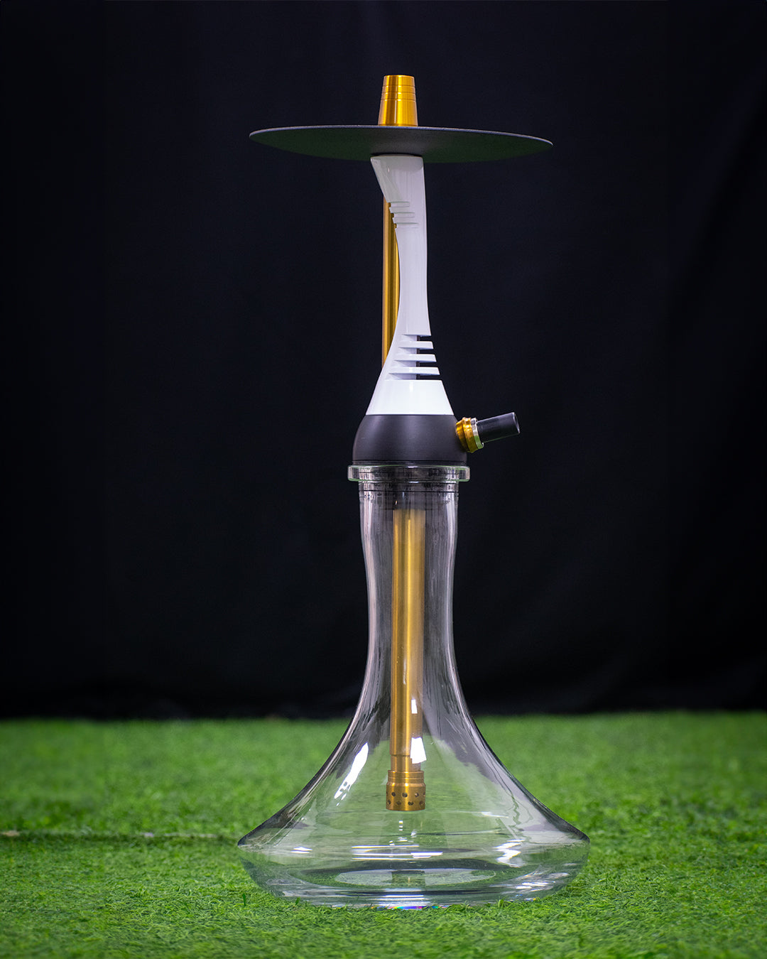 Buy Alpha MS Hookah - Silver | Best Selling Shisha – shopdop.in