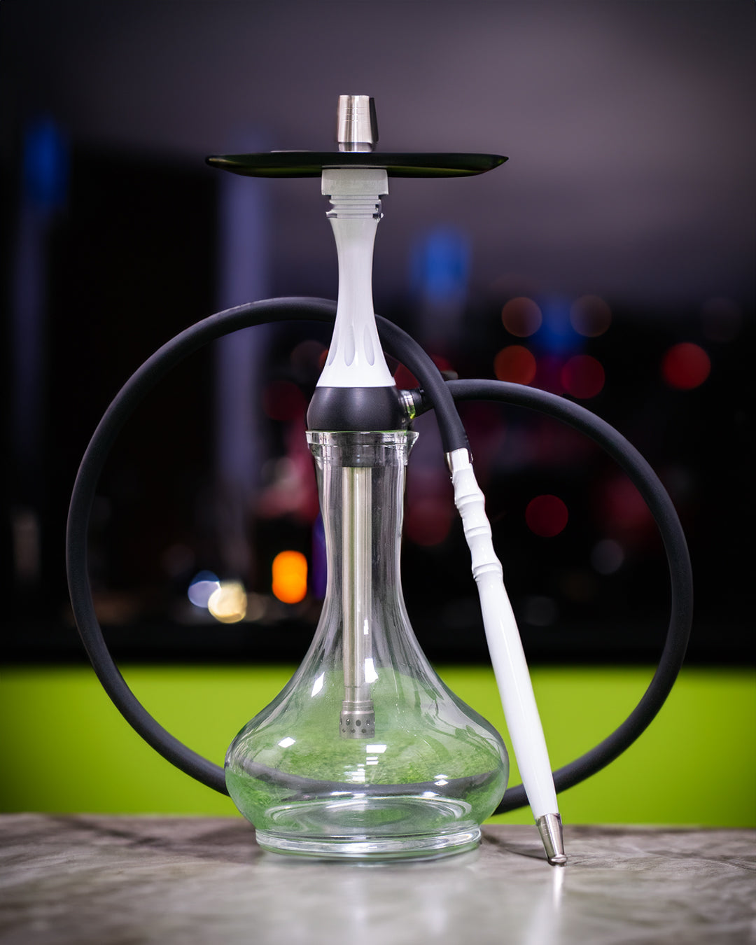 Buy Alpha X Hookah - Silver | Best Selling Shisha – shopdop.in