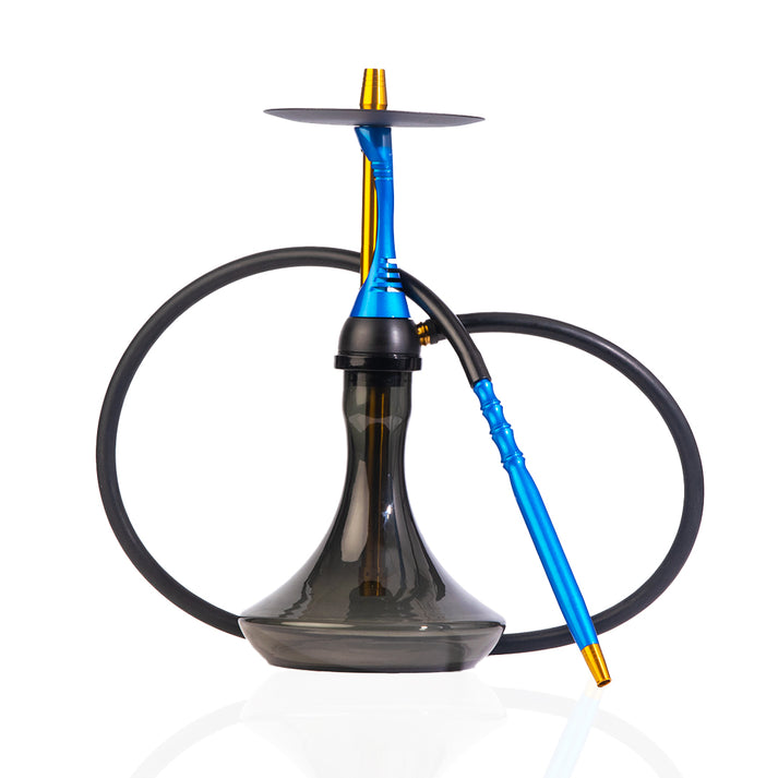 Buy Alpha MS Hookah - Blue | Best Selling Shisha – shopdop.in