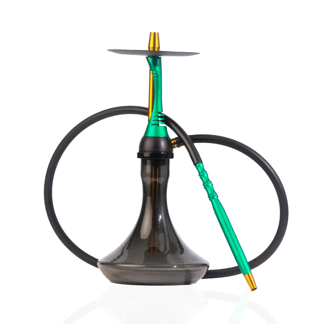 Buy Alpha MS Hookah - Green | Best Selling Shisha – shopdop.in