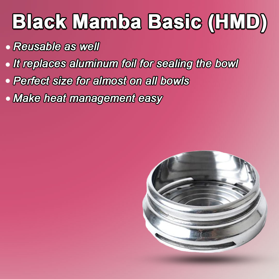 Buy Black Mamba Basic Hookah HMD - Heat Management Device – shopdop.in
