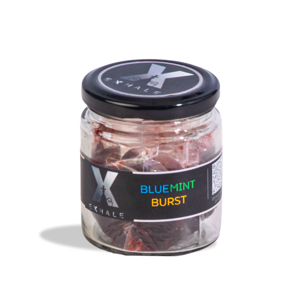 Buy Exhale Blue Mint Burst Hookah Flavor - 100g (Pre Mixed Handmade ...