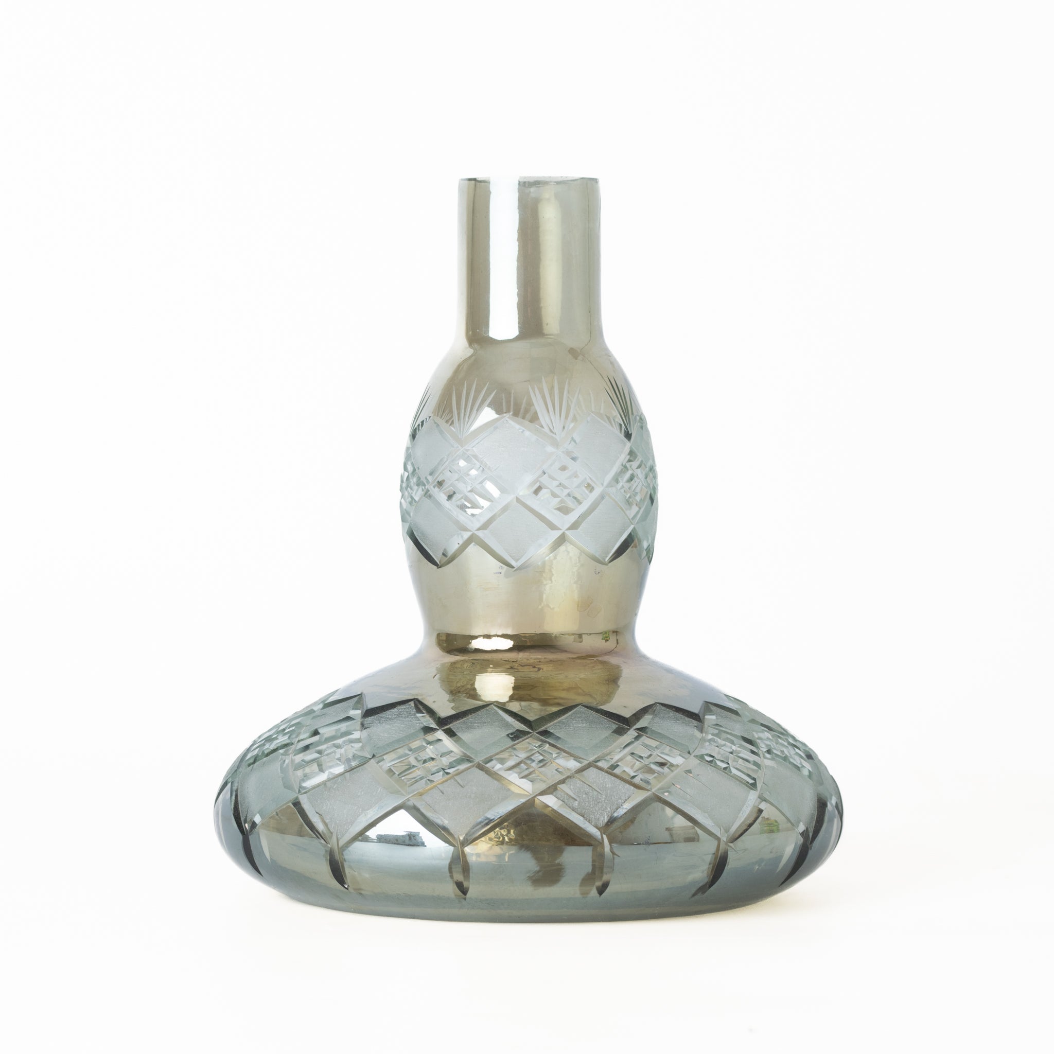 Buy Bubble Cut Glass Hookah Replacement Base – shopdop.in