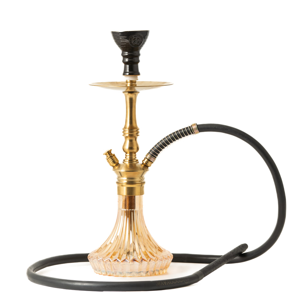 Buy COCOYAYA Madrid Hookah - Golden (Gold Base) – shopdop.in
