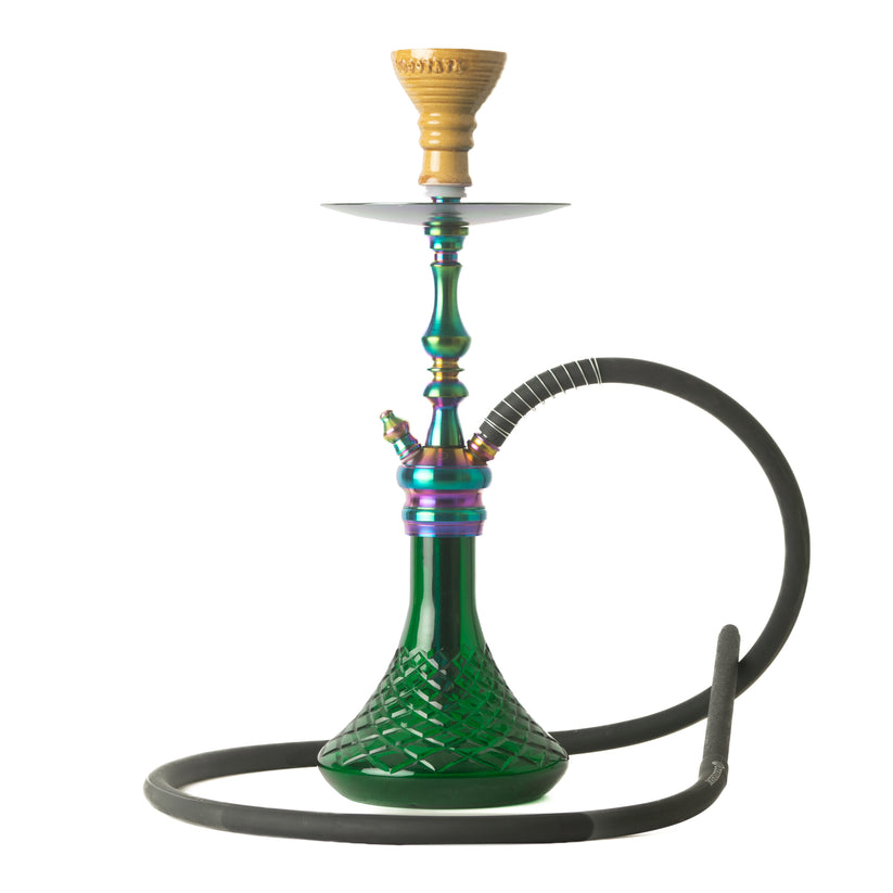 Buy COCOYAYA Simba Hookah - Green Base/Rainbow Stem – shopdop.in