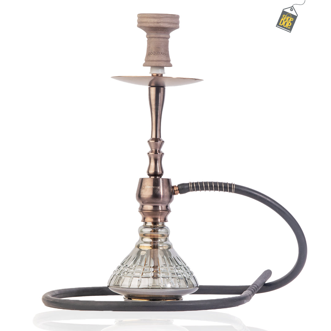 Buy COCOYAYA Tokyo X Hookah - Bronze Stem/Grey Base – shopdop.in