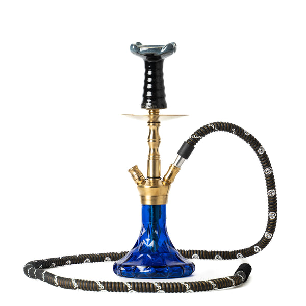 Buy COCOYAYA Coco Mini Hookah - Golden (Purple Base) – shopdop.in
