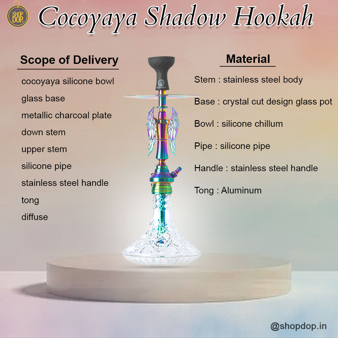 Buy COCOYAYA Shadow Hookah - Angel Series – shopdop.in