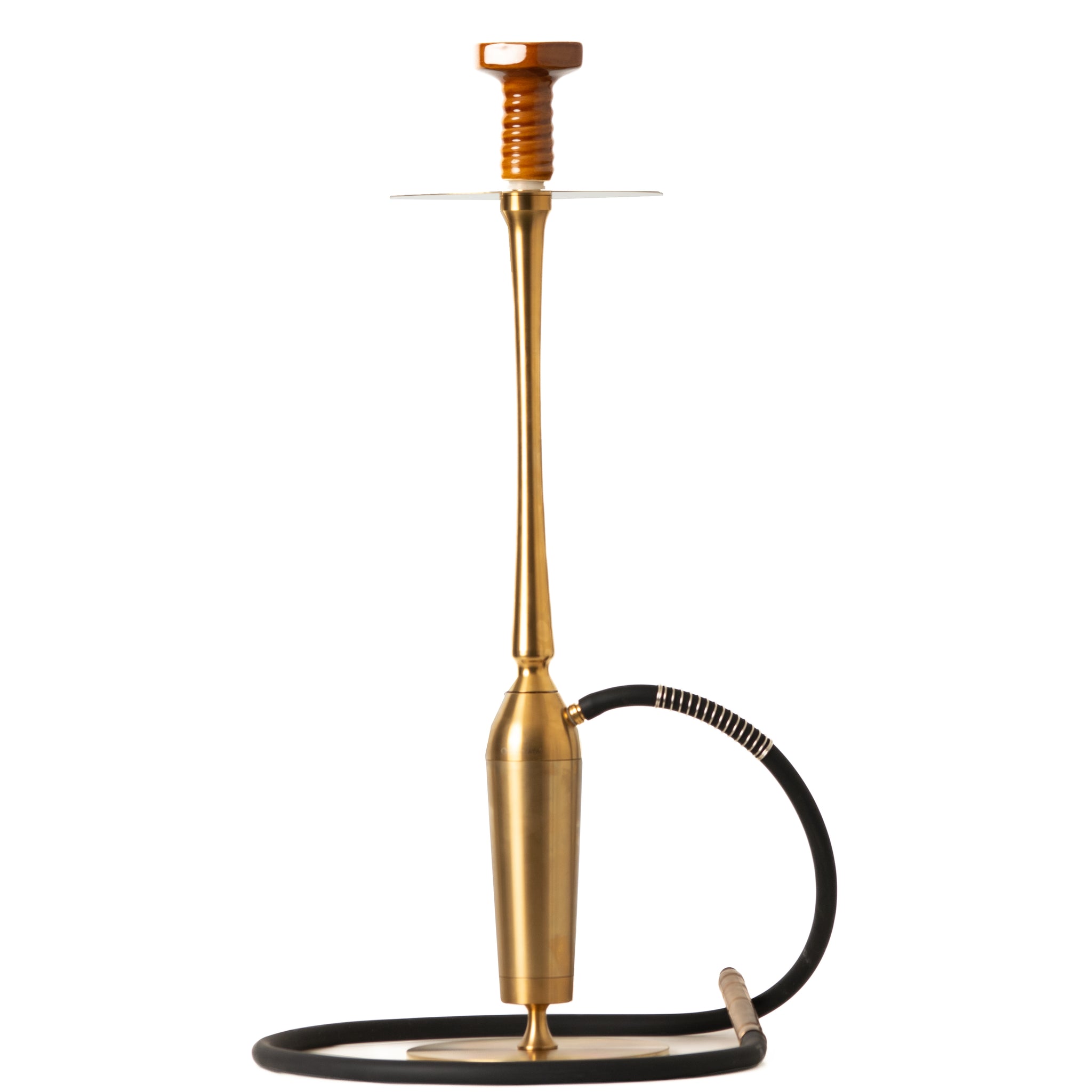 Buy Cocoyaya Slims Sterling Hookah - Golden | Baseball Hukkah – shopdop.in