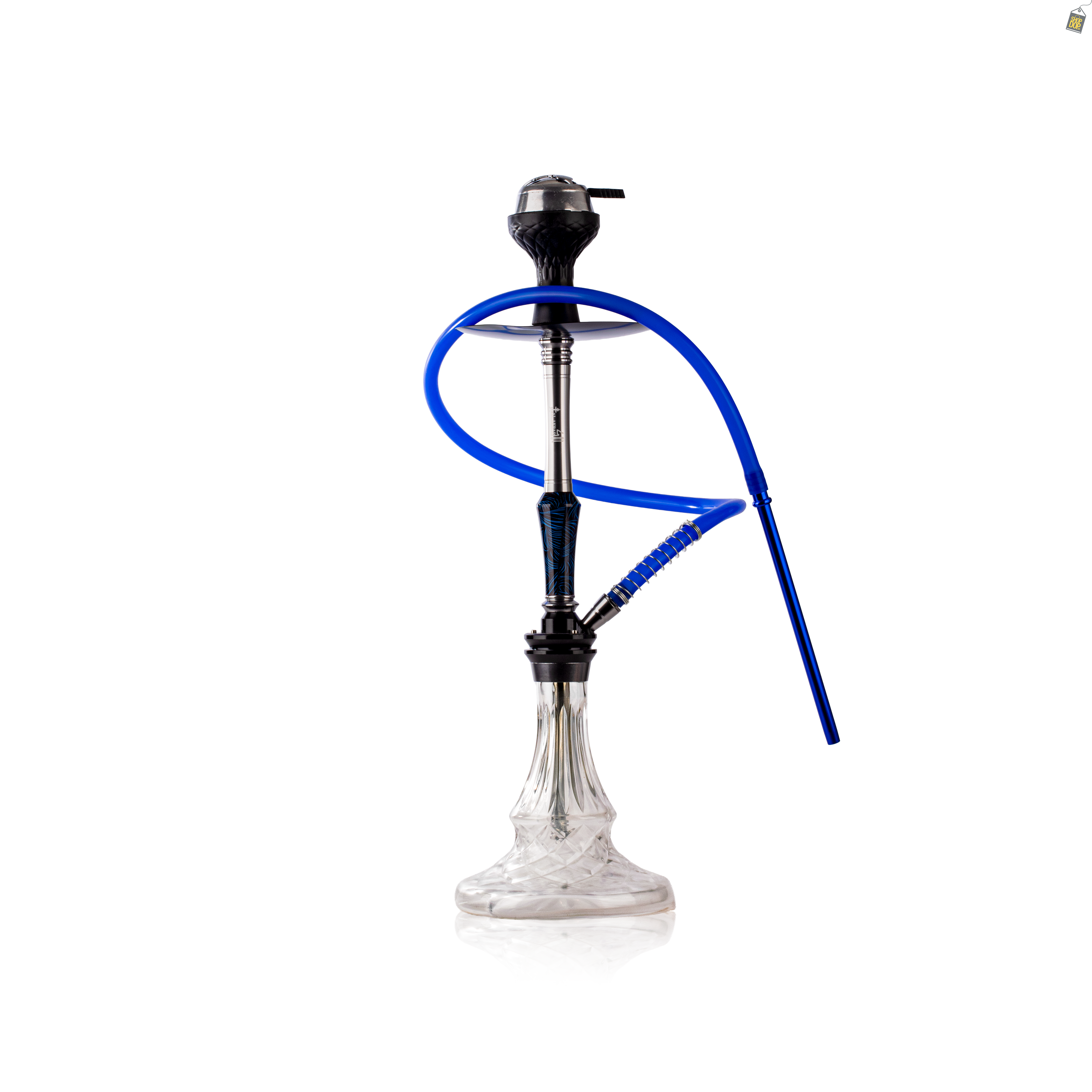 Buy Crimson X Hookah - Light Blue | Al Akbar Shisha – shopdop.in