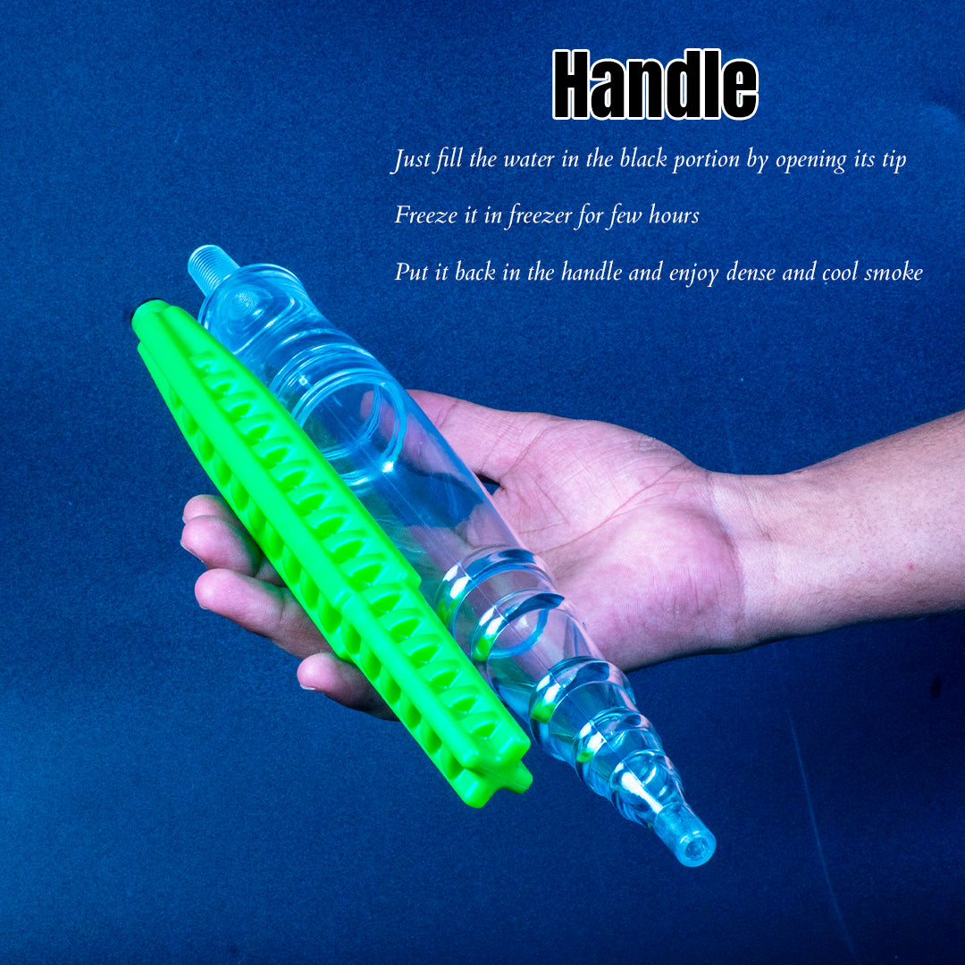 Buy Drift Ice Hookah Silicon Pipe (Freeze Pipe) - Green – shopdop.in