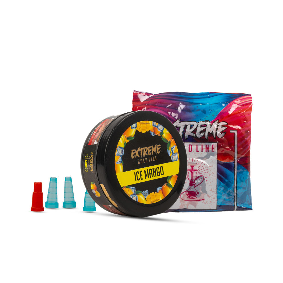 Buy Extreme Gold Line Ice Mango Hookah Flavor - 100g Box – shopdop.in