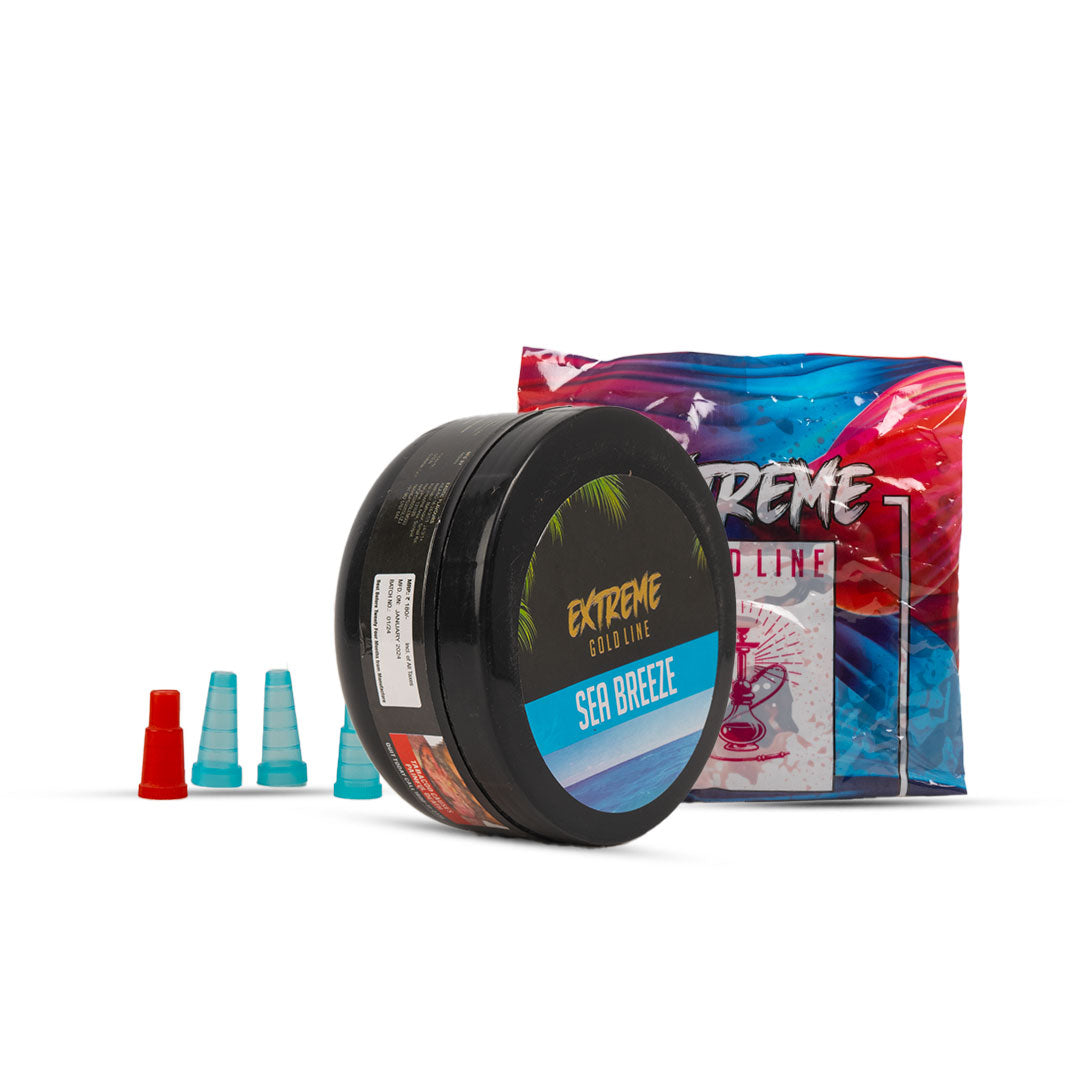 Buy Extreme Gold Line Sea Breeze Hookah Flavor - 100g Box – shopdop.in