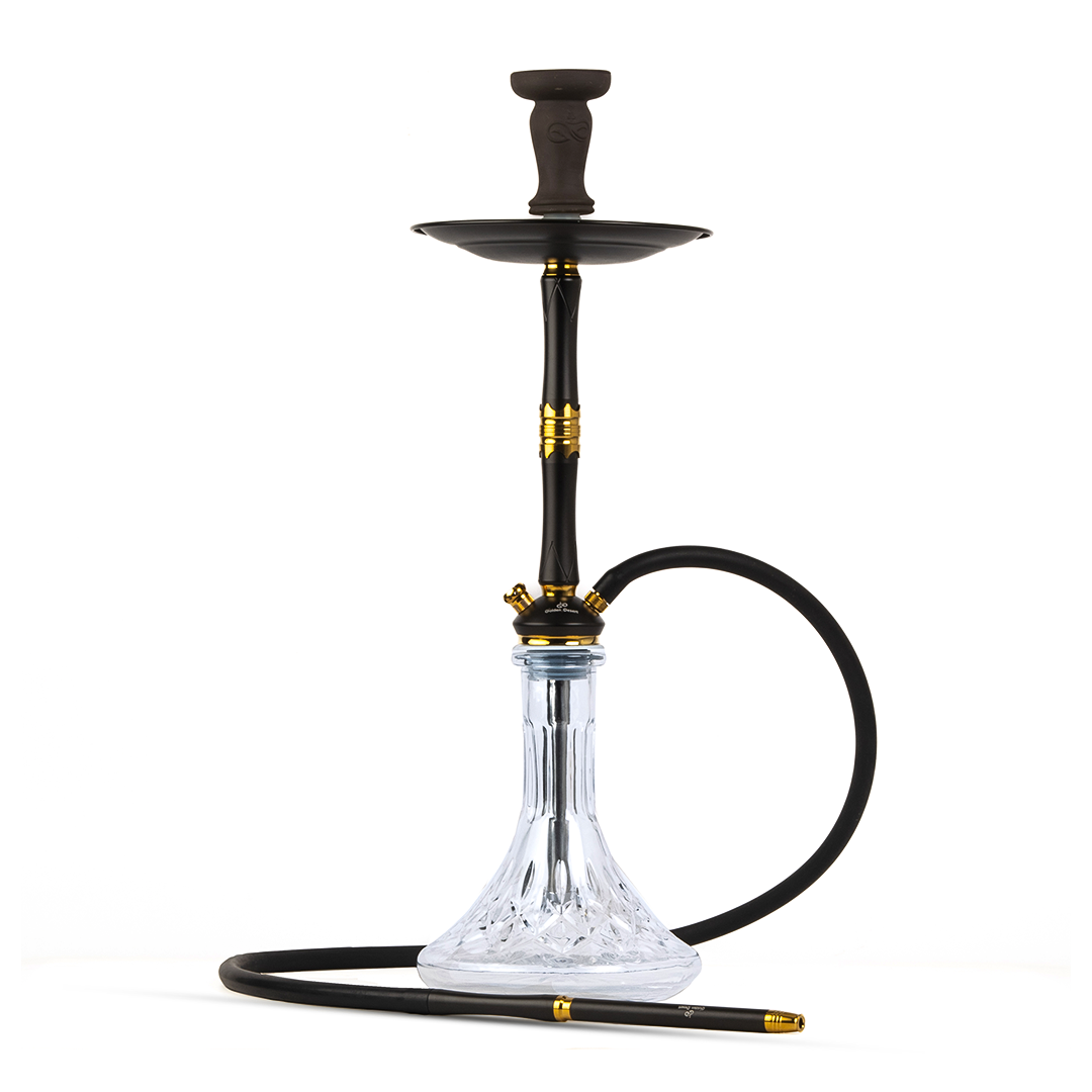 Buy Golden Desert Hookah - Black – shopdop.in