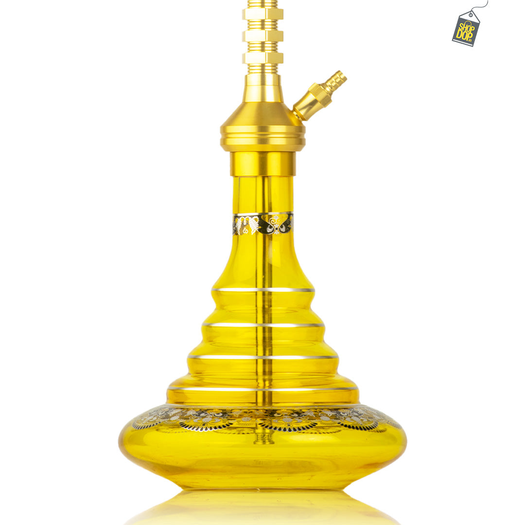 Buy Mystic Tower X Function Hookah - Gold | Thugs Shisha – shopdop.in