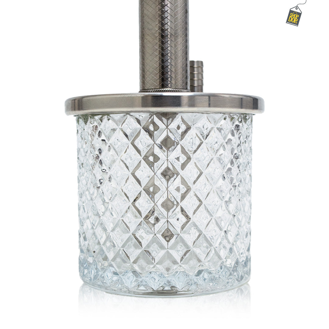Buy Magix Gravity Hookah - Stainless Steel with Glass Base – shopdop.in