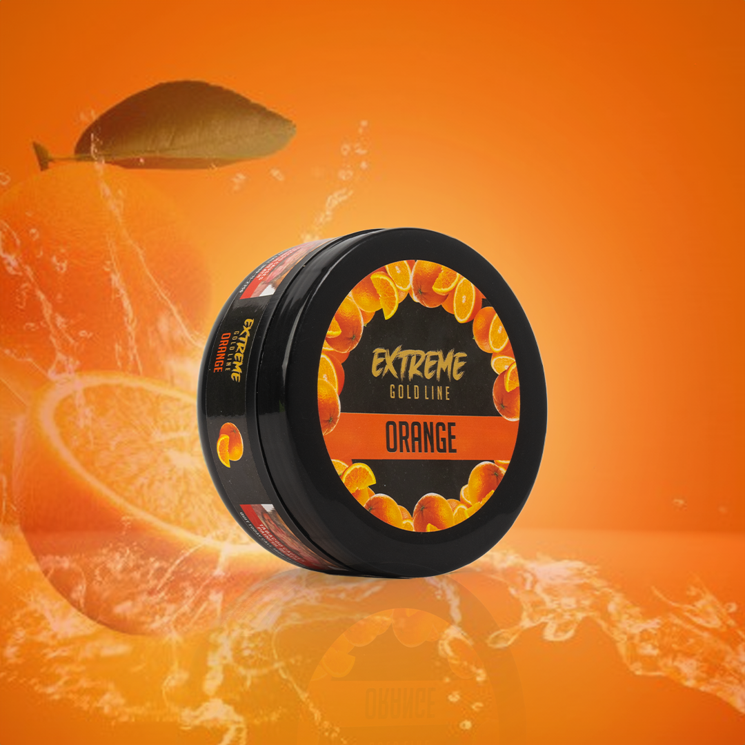 Buy Extreme Gold Line Orange Hookah Flavor - 100g Box – shopdop.in