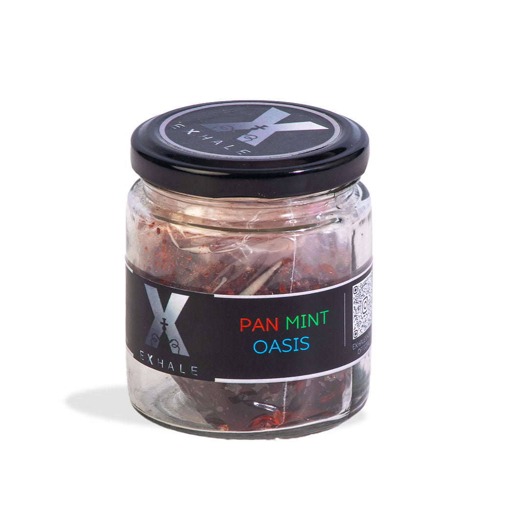 Buy Exhale Pan Mint Oasis Hookah Flavor - 100g (Pre Mixed Handmade ...