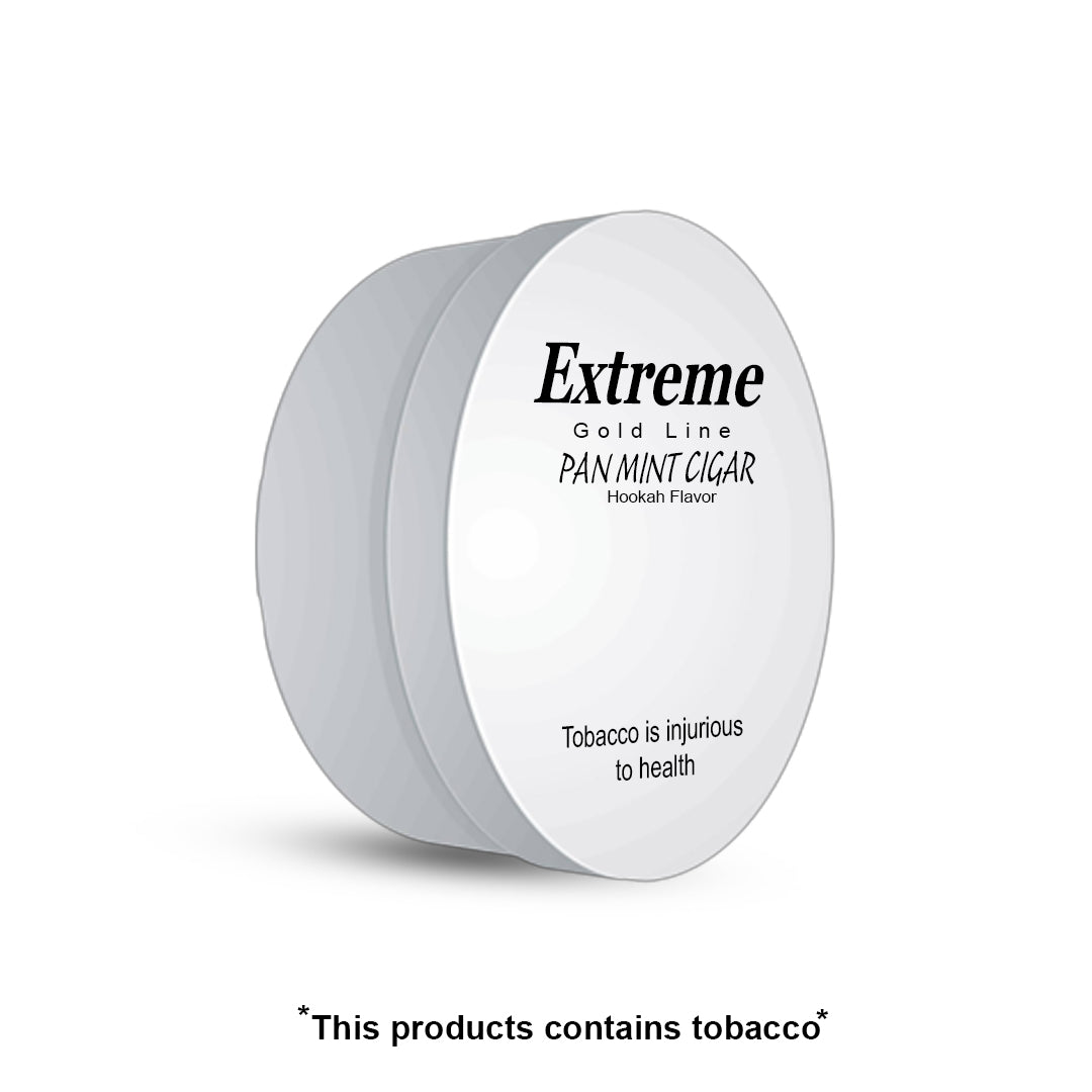 Buy Extreme Gold Line Pan Mint Cigar Hookah Flavor - 100g Box – shopdop.in