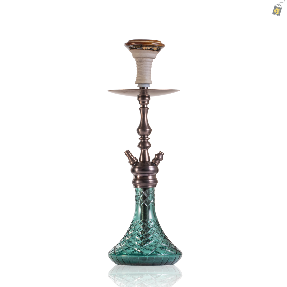 Buy COCOYAYA Simba Hookah - Bronze Stem / Aqua Base – shopdop.in