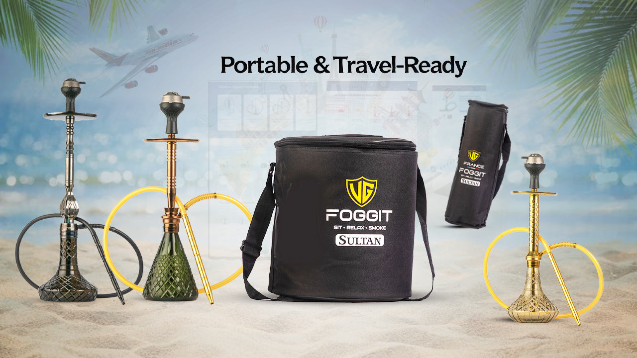 Hookahs with Carry Bags | Portable & Travel-Ready Hookahs - ShopDop.in ...