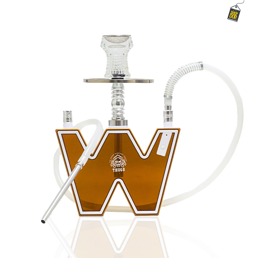 W Acrylic Hookah – Modern Design with Premium Features – shopdop.in