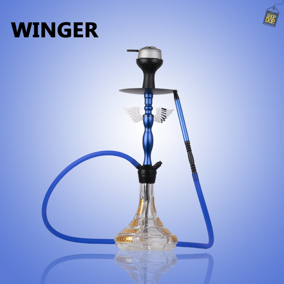 Buy Winger Hookah - Blue | Thugs Shisha – shopdop.in