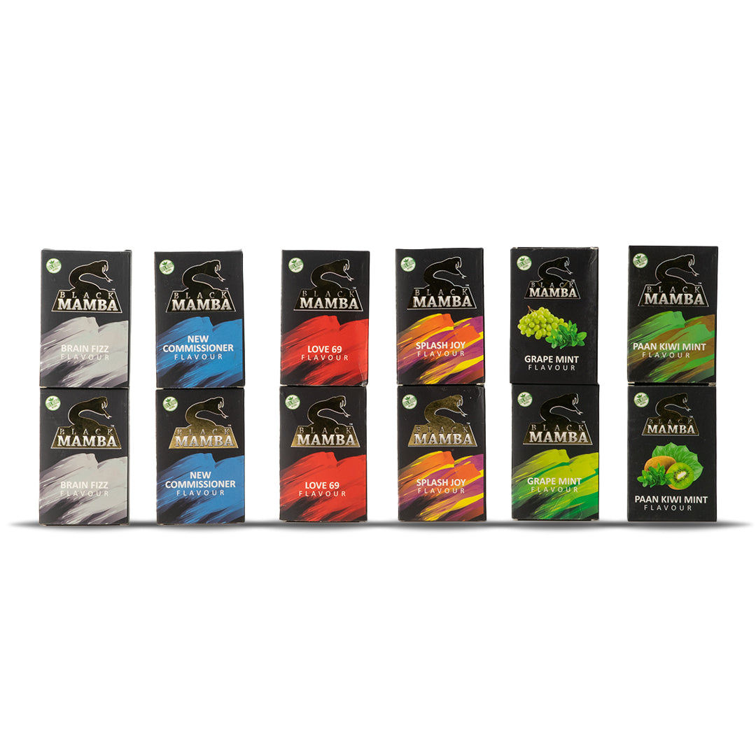 Buy Black Mamba Herbal Flavors (Pack of 12) - Full Combo Set – shopdop.in