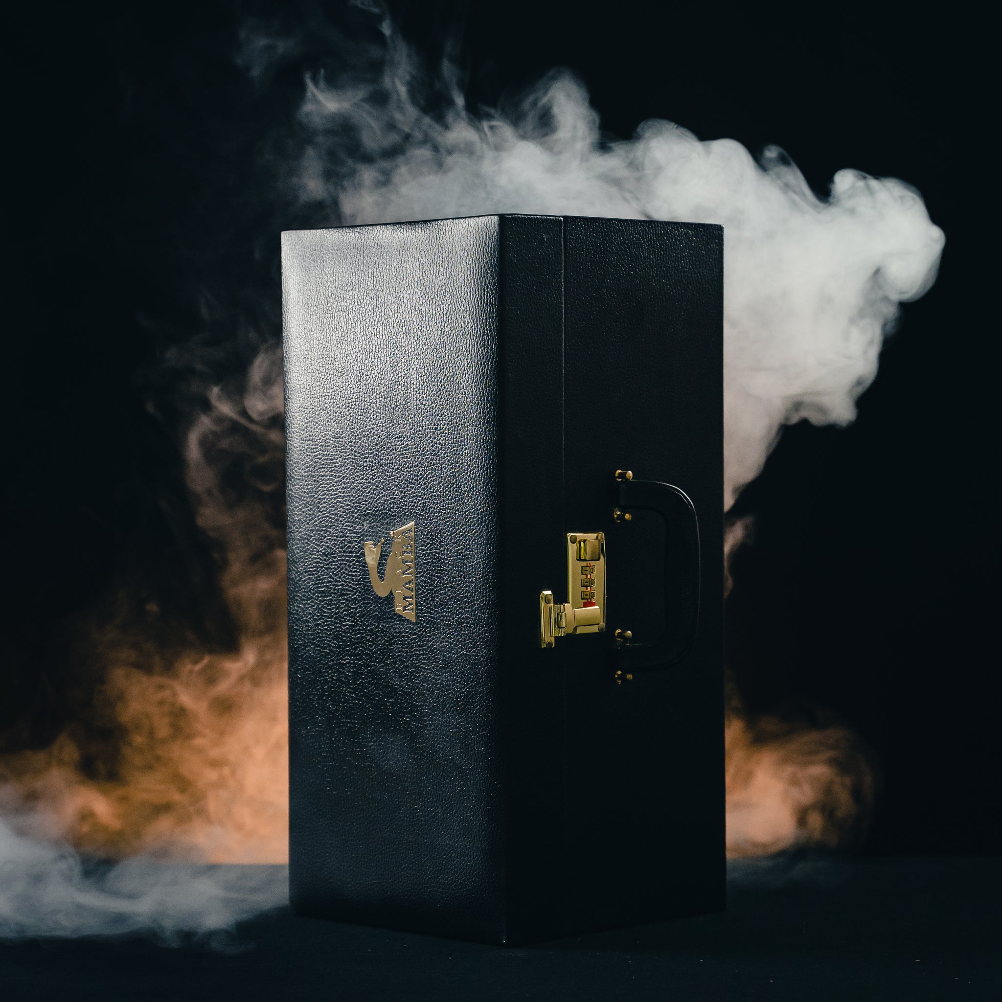 Buy Black Mamba Leather Cases For Hookah - Black – shopdop.in