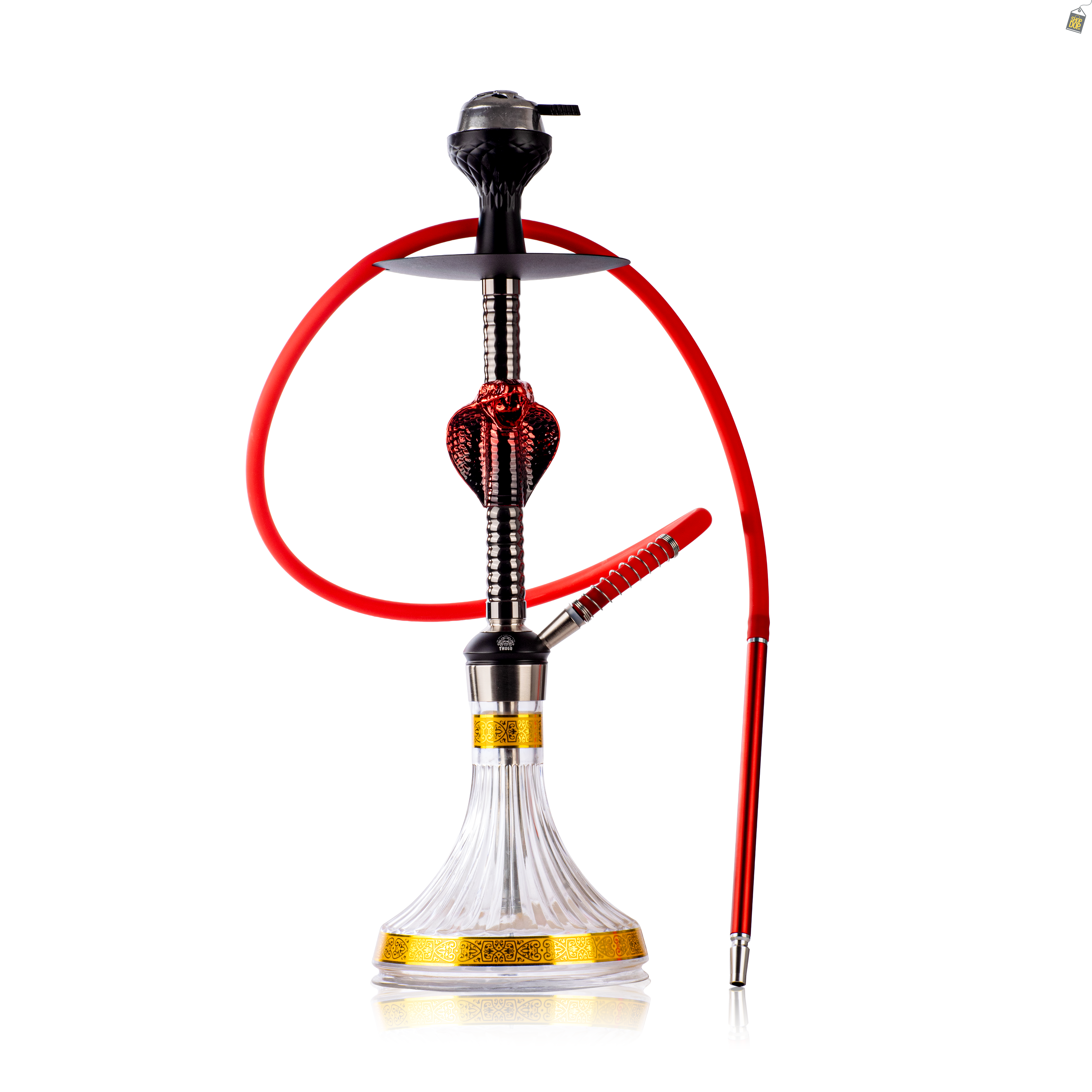 Buy Cobrix Hookah - Red | Thugs Shisha – shopdop.in
