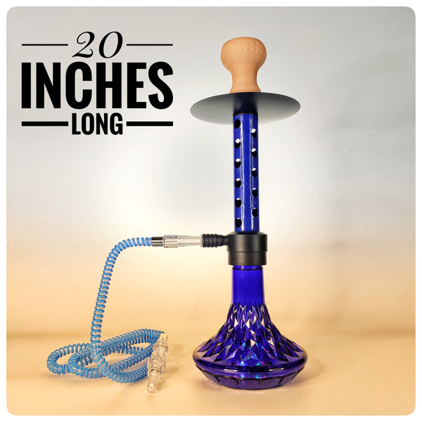 Acrylic Bullet X Function Hookah with LED Light – shopdop.in