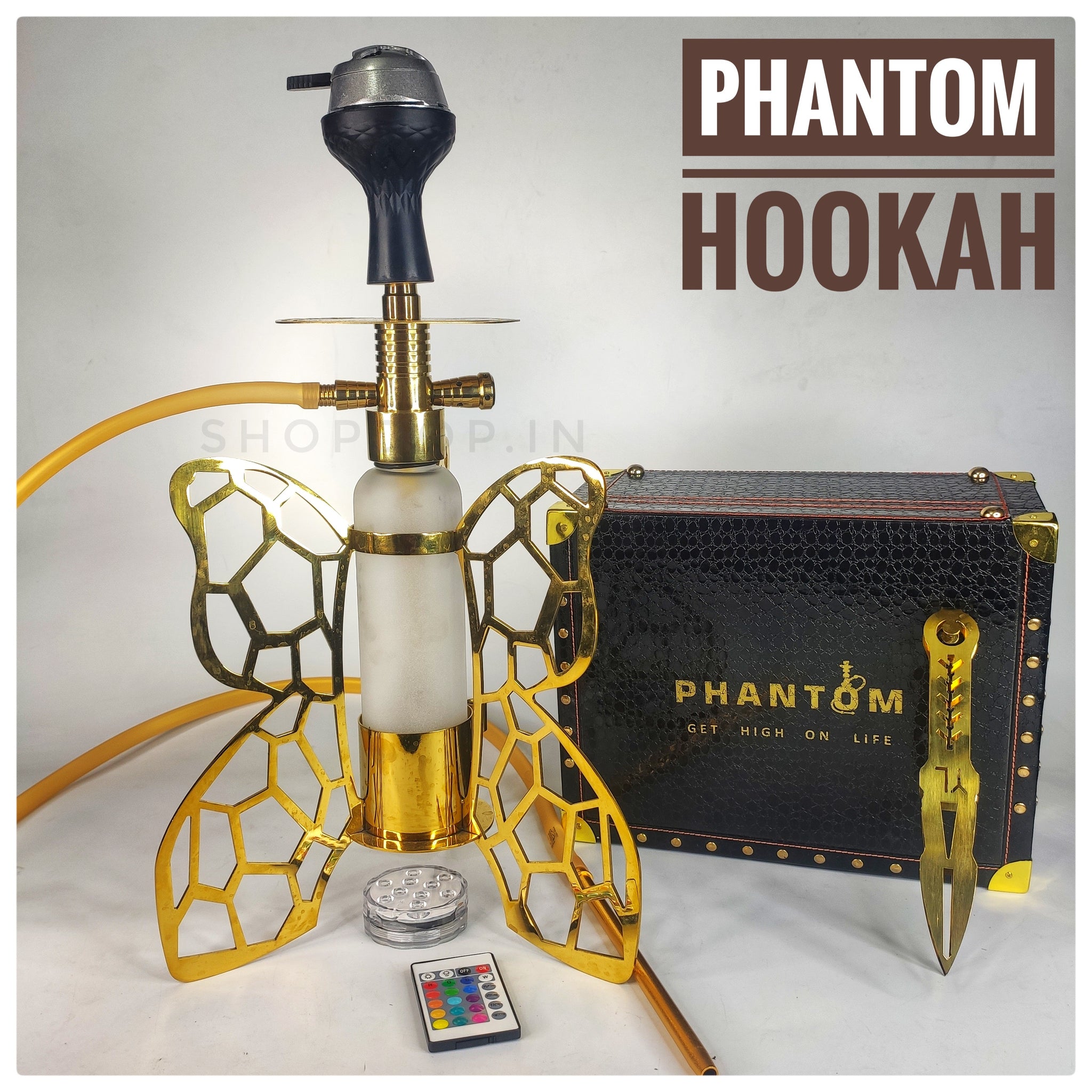 Designer Phantom Hookah with Suitcase – shopdop.in