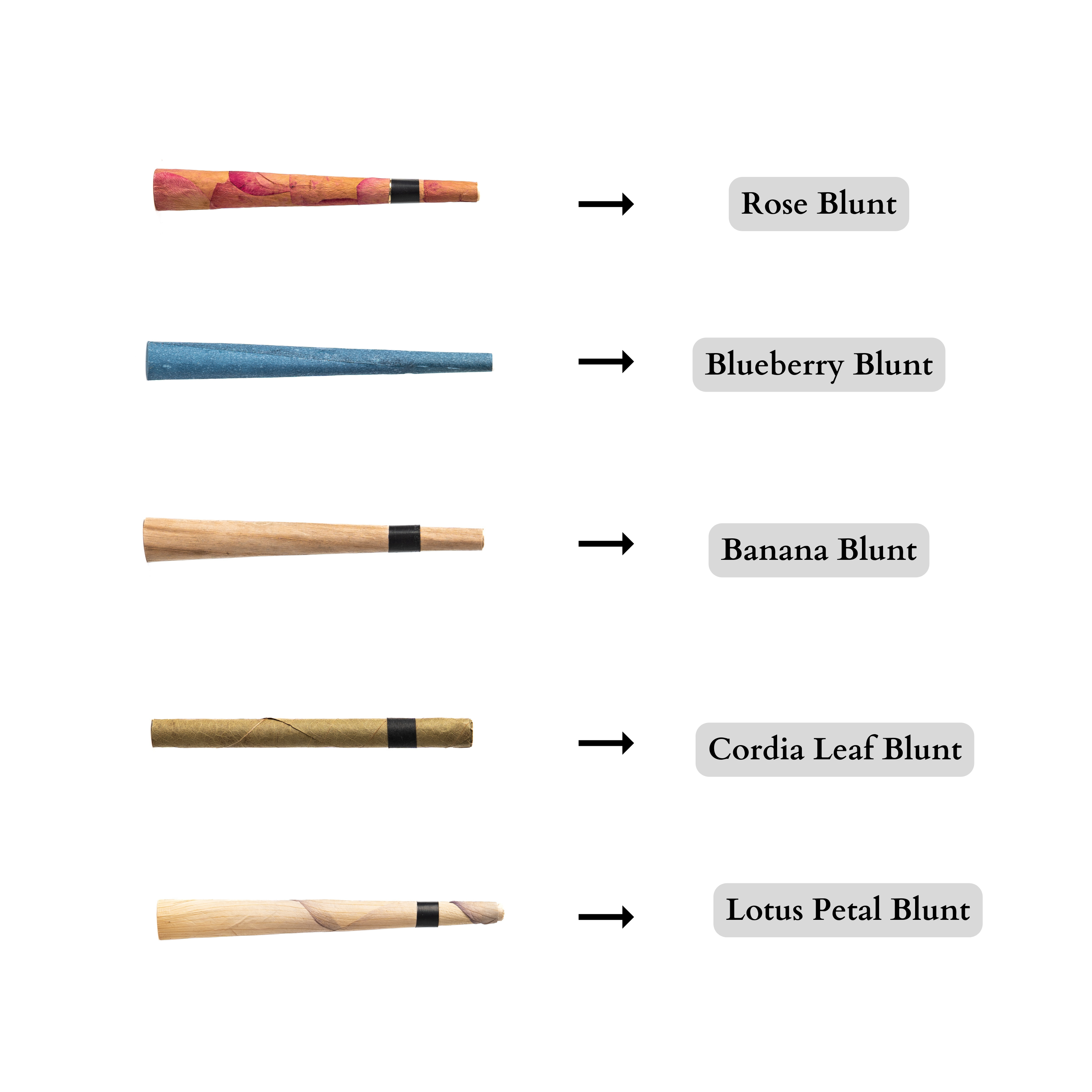 5 Flavored Smoking Blunt Rolls – shopdop.in