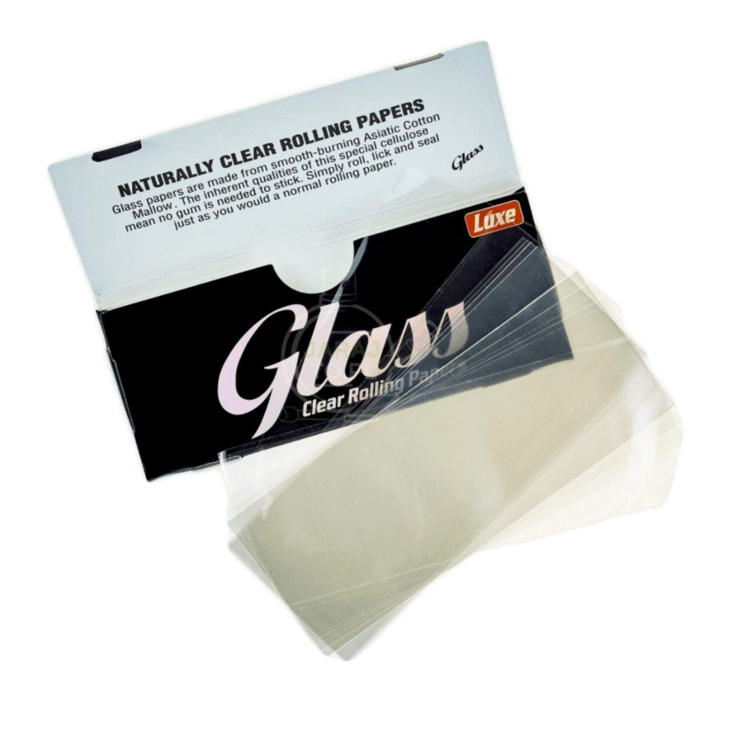 Buy Glass Clear Transparent Rolling Paper King Size - 40 Leaves (Sheets ...