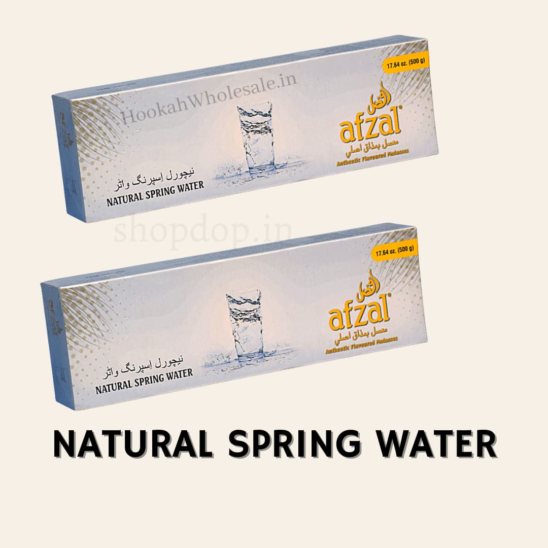 Buy Afzal Natural Spring Water Hookah Flavor (50g) | Premium Hookah ...