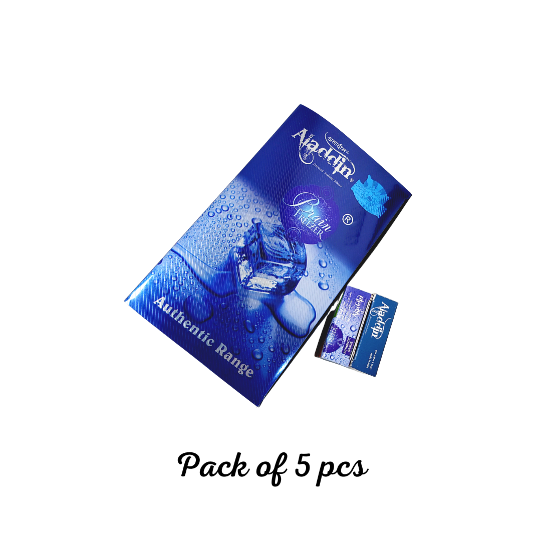 Buy Aladdin Brain Freezer Flavor - 50g (Pack of 5pcs) – shopdop.in