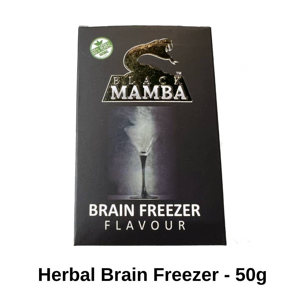 Buy Black Mamba Herbal Brain Freezer Hookah Flavor - 50g – shopdop.in