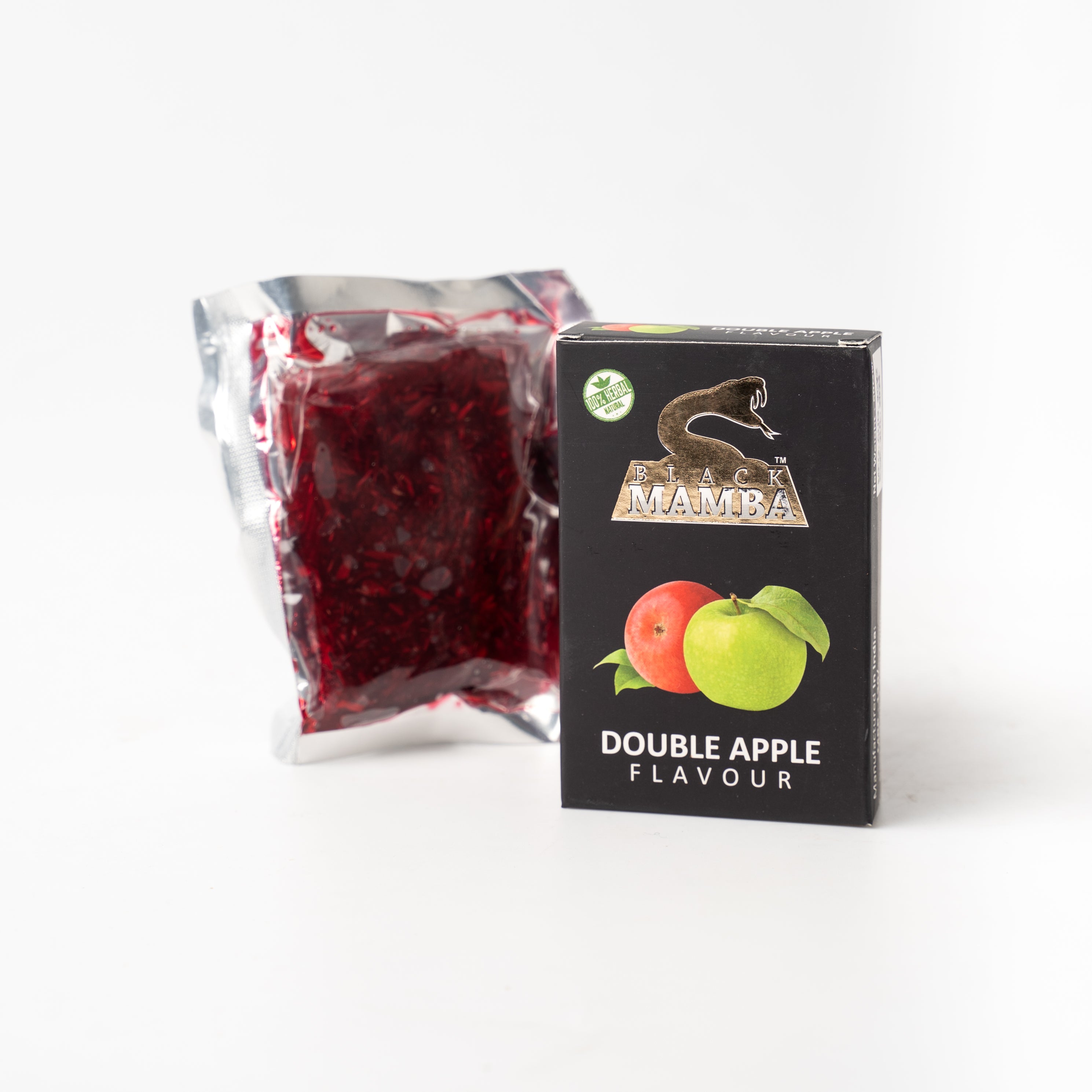 Buy Black Mamba Herbal Double Apple Hookah Flavor - 50g – shopdop.in