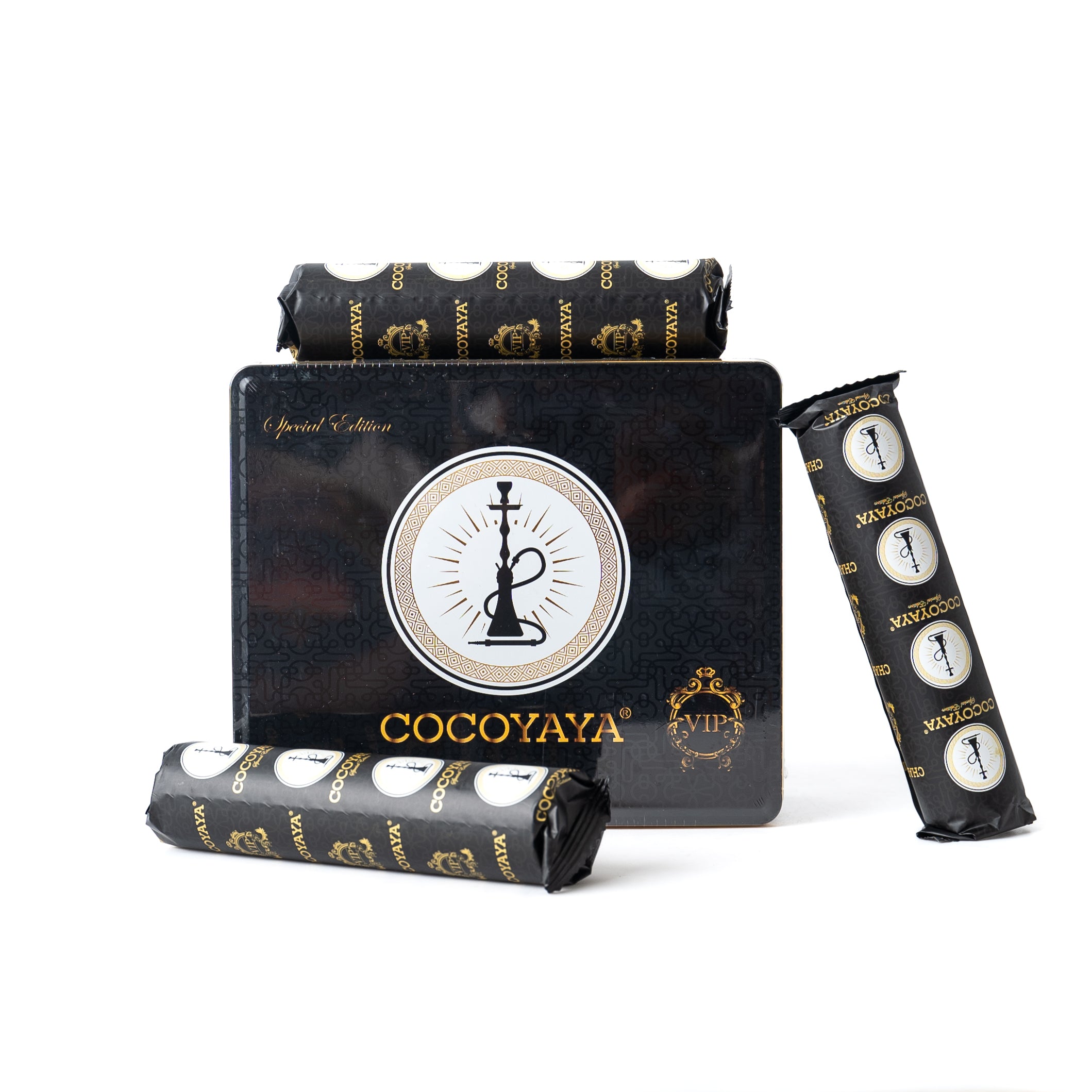 Buy Cocoyaya Black VIP Magic Coal Roll - Pack of 10 Discs – shopdop.in