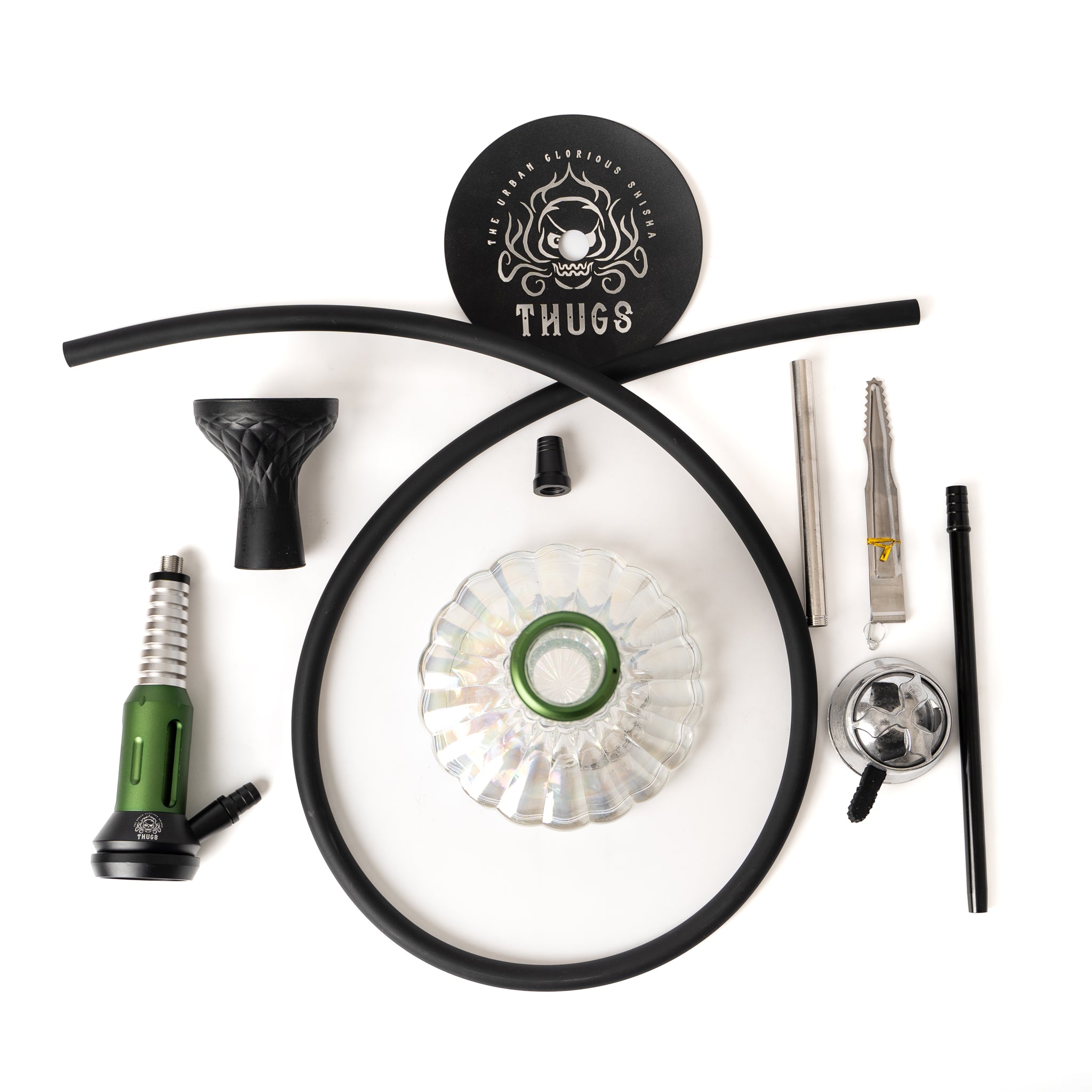 Buy Caliber Hookah - Green – shopdop.in