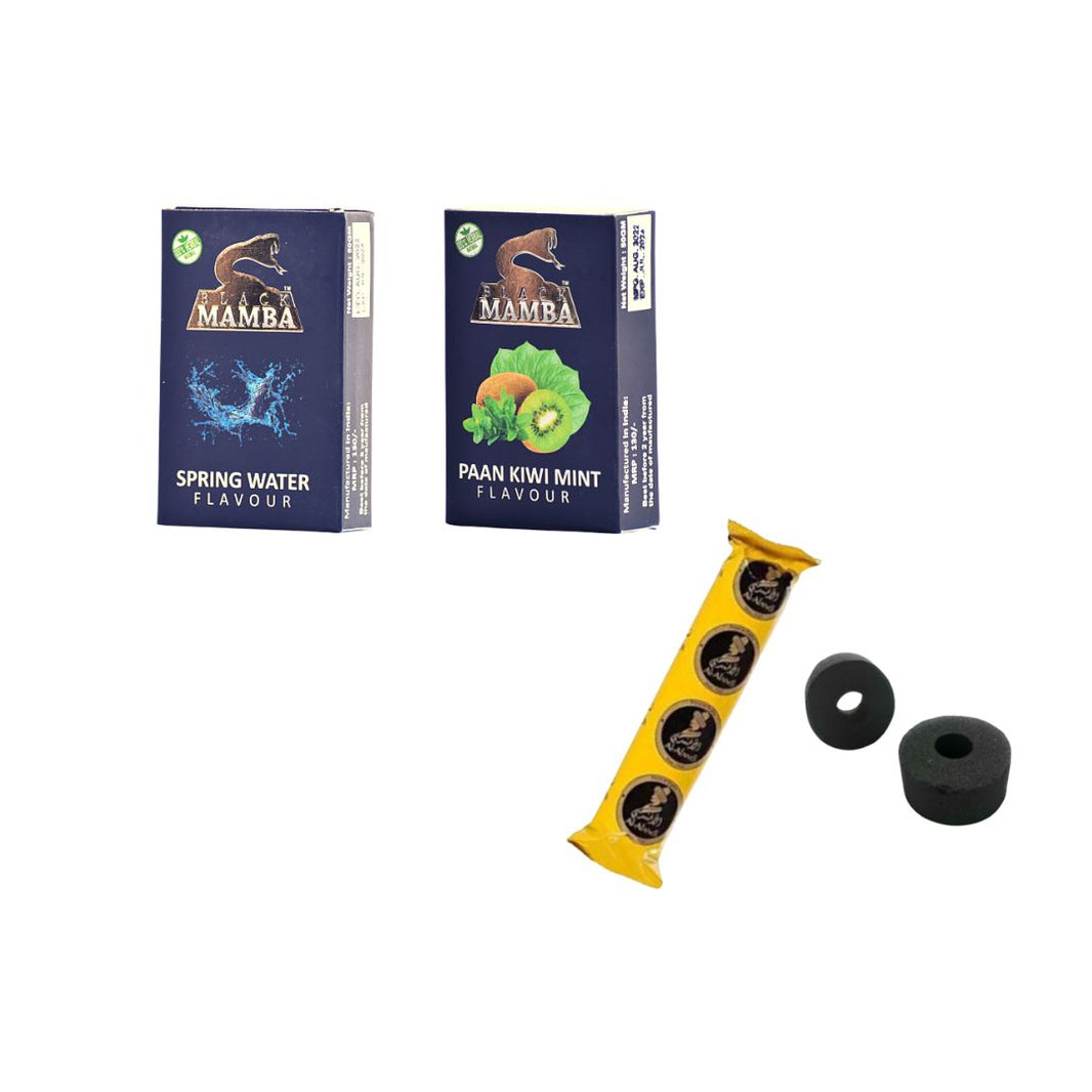 Buy Combo 2 Hookah Flavors Pack + 1 Magic Coal Roll (10 Discs ...
