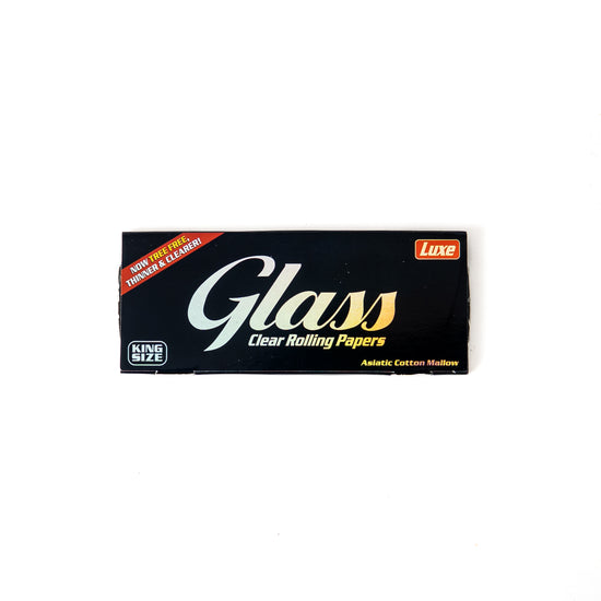 Buy Glass Clear Transparent Rolling Paper King Size - 40 Leaves (Sheets ...