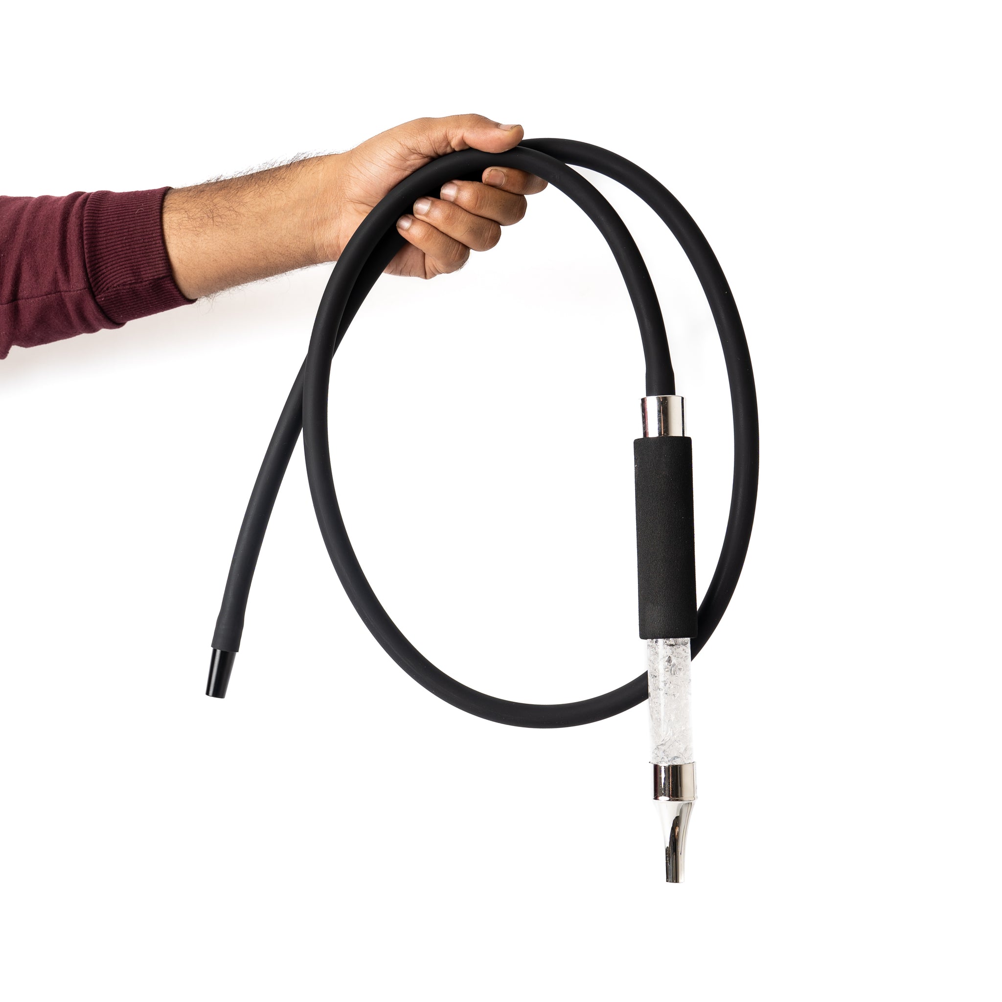 Buy Ice Gel Hookah Silicon Pipe (Freeze Pipe) - Black – shopdop.in